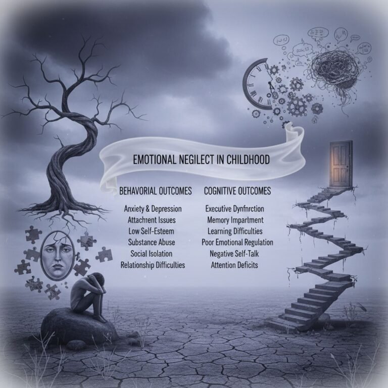Long-term behavioral and cognitive outcomes associated with emotional ...